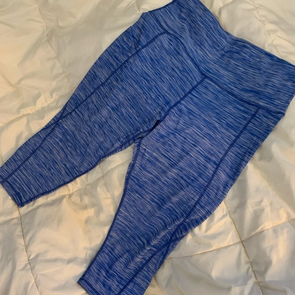 Fabletics | Pants & Jumpsuits | Fabletics Sports Wear Capris Blue Size ...